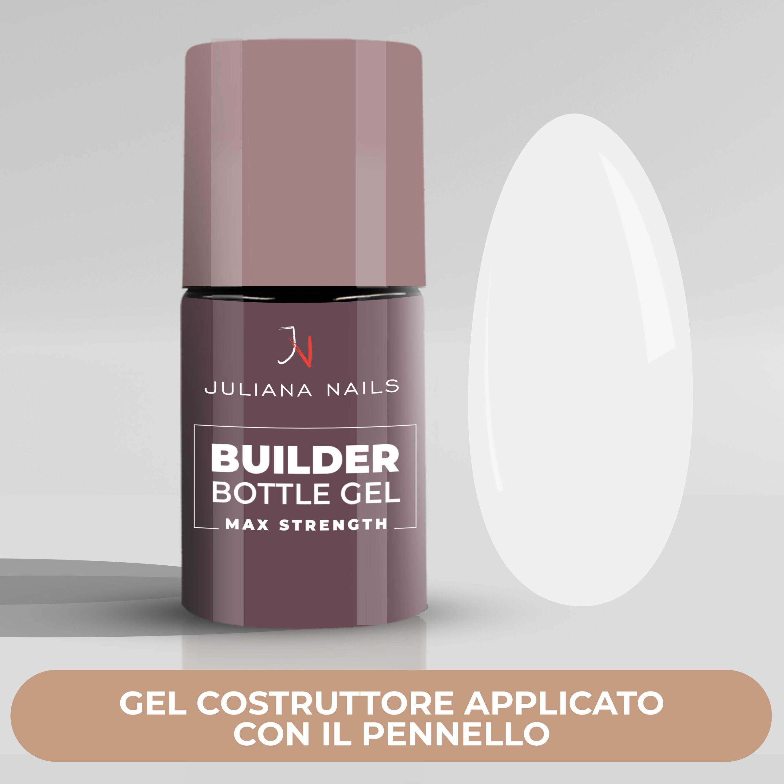 Builder Bottle Gel – Milky White - Juliana Nails